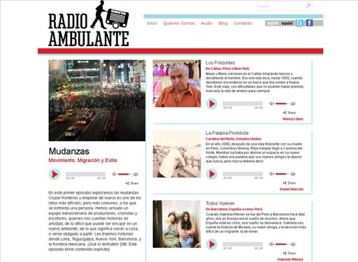 Nace «Radio Ambulante», para contar y escuchar historias ...