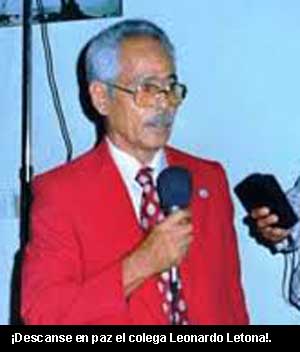 Fallece mítico periodista de Comayagua Leonardo Letona - Proceso Digital