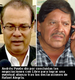 Andrés Pavón: “Lo que hay al interior de Libre es un desorden ...