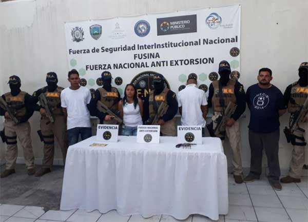 Fna Captura A Cuatro Extorsionadores Supuestos Miembros De La Pandilla