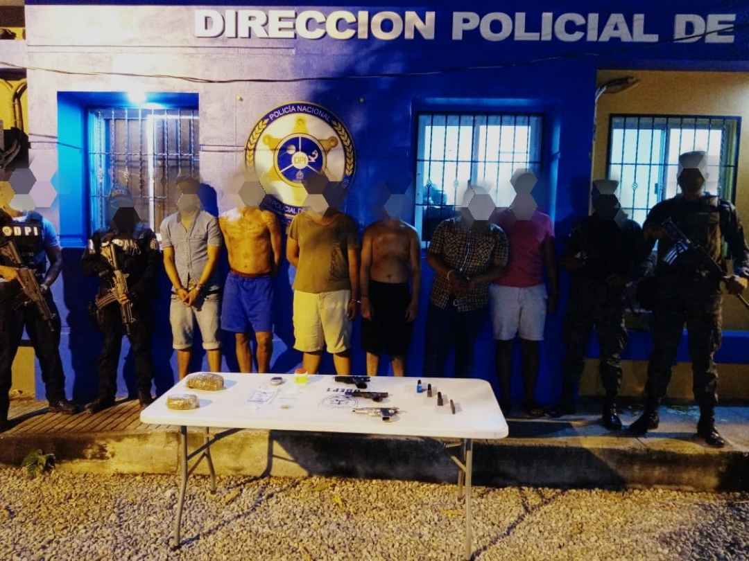 Capturan A Seis Integrantes De Banda Delictiva En El Caribe De Honduras