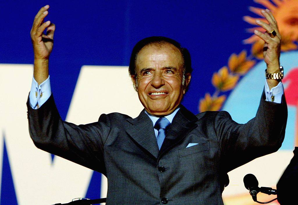 Muere Carlos Menem El Carismático Presidente Argentino De Frenéticos