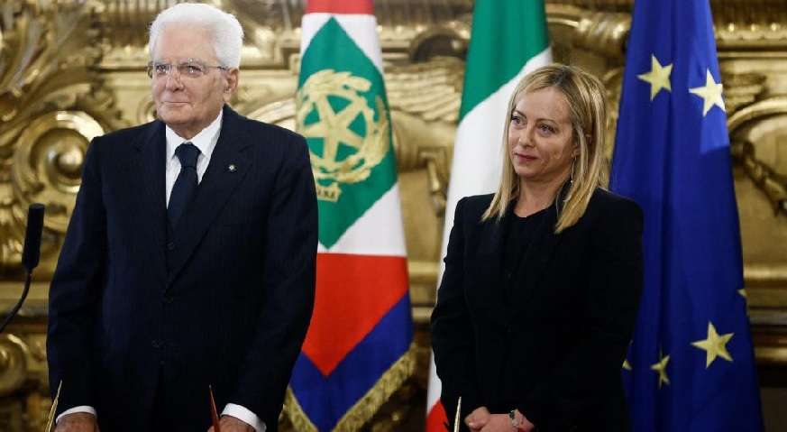 La ultraderechista Giorgia Meloni jura como primera ministra de Italia ... La ultraderechista Giorgia Meloni jura como primera ministra de Italia ...