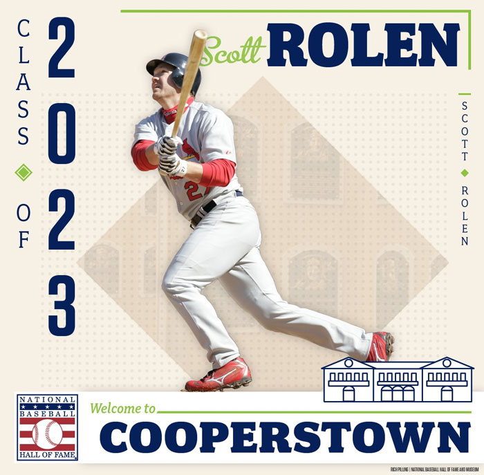 El estadounidense Scott Rolen entra en el Salón de la Fama del béisbol ...