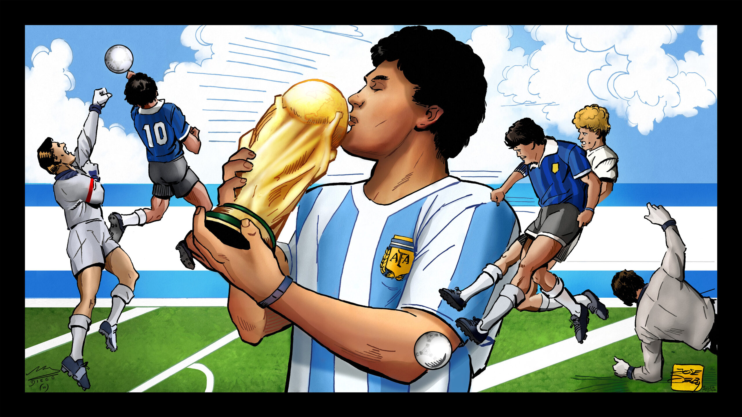 El Legado Eterno De Diego Maradona Irrumpe En Las Plataformas Digitales Proceso Digital