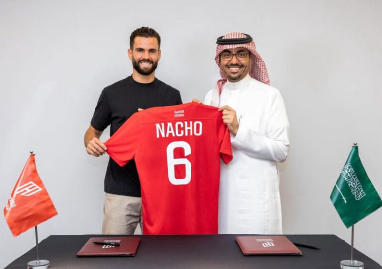 El club saudí Al Qadisiyah anuncia el fichaje de Nacho Fernández por ...
