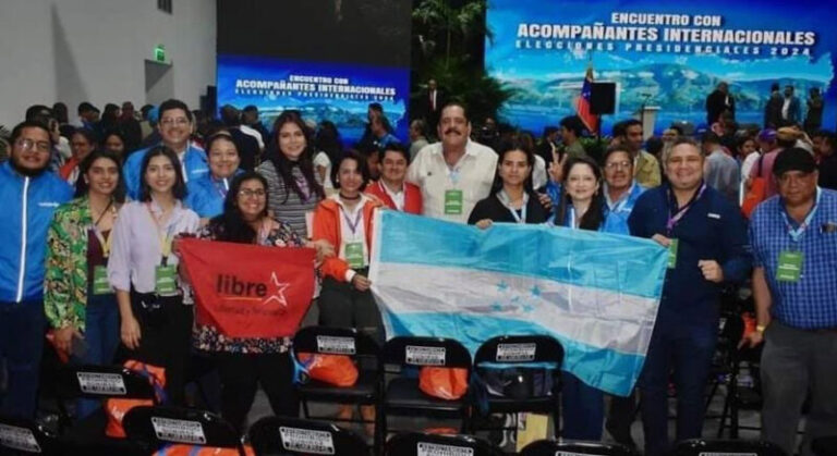 Extensa delegación de Libre viaja para “observar” las elecciones de Venezuela - Proceso Digital