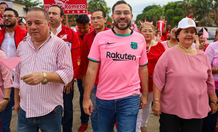 Jorge Cálix participó en Caminata Rosa Liberal para crear conciencia y ...