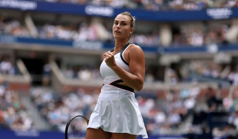 Sabalenka avanza a semifinales sin jugar por retiro de Vondrousova - Proceso Digital