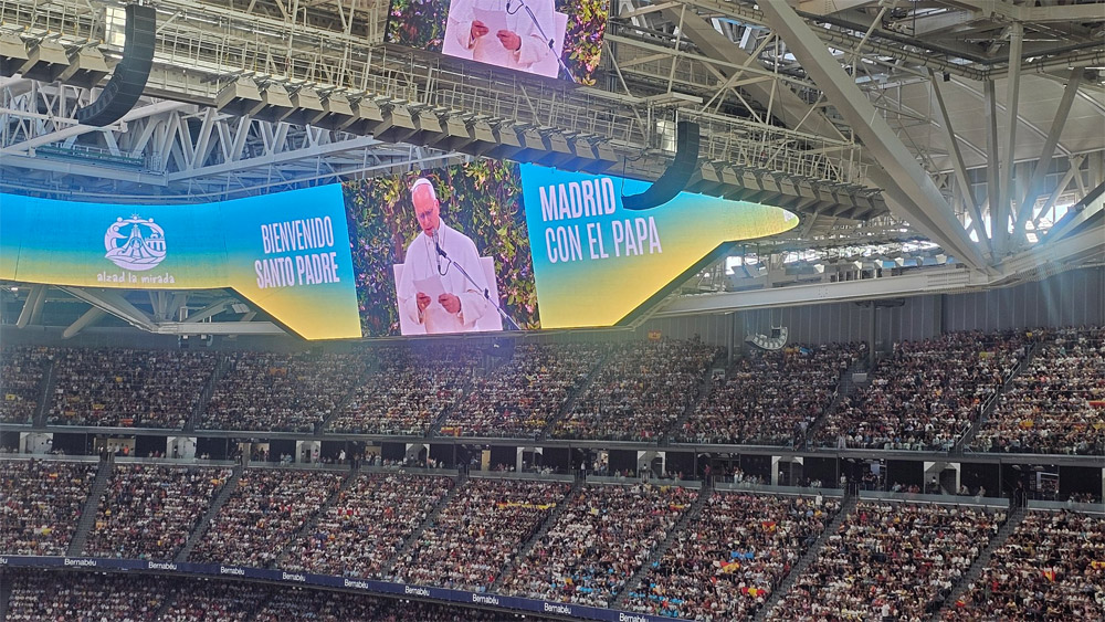 El papa propone en Madrid el lenguaje del amor "para que todos se ...